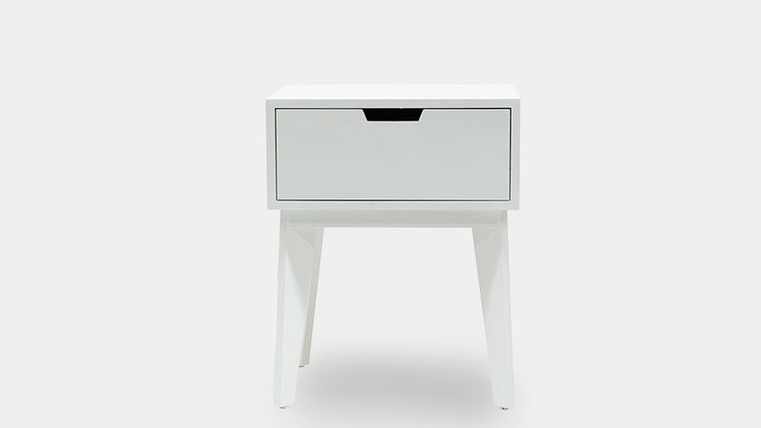 Buró Boho MDF Blanco – Doble Altura Espacios