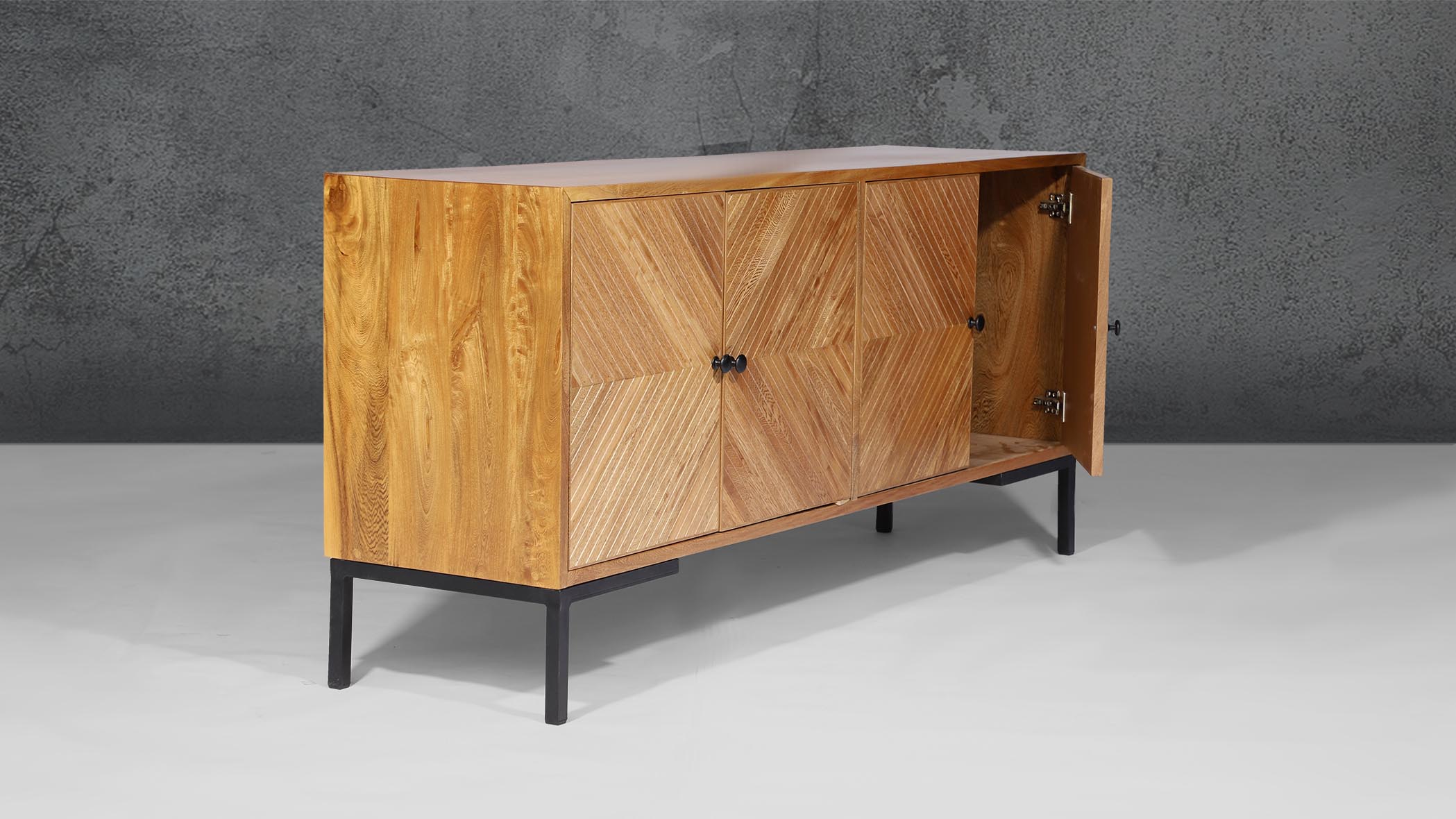 Bufetera Carey Fabricación – Doble Altura Espacios